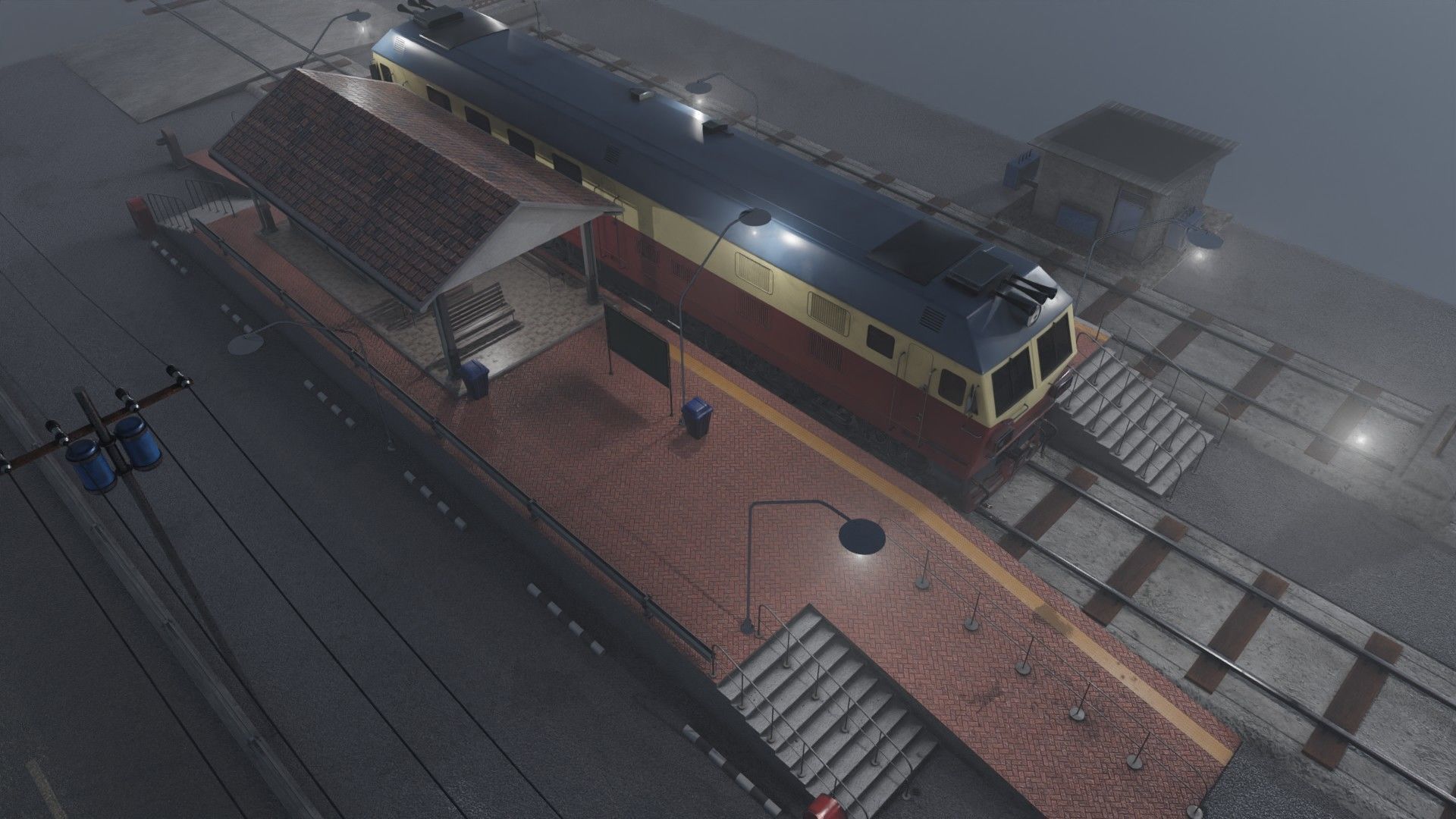 3D model Diesel locomotive CC 207 VR / AR / low-poly | CGTrader