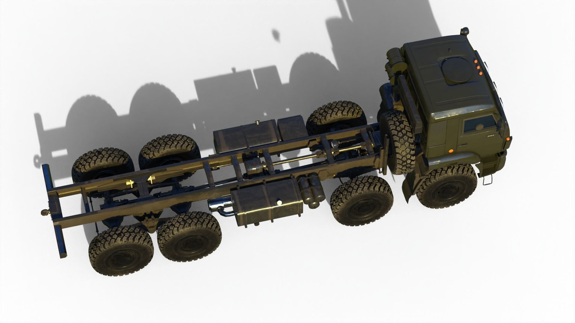ISDM Zemledeliye Mine-laying System 3D model | CGTrader