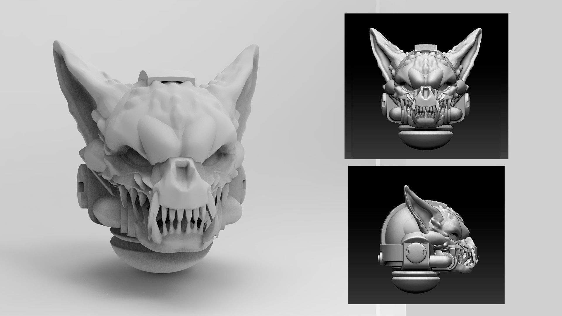 space helmet mk hellhound 10 models 3D model 3D printable | CGTrader