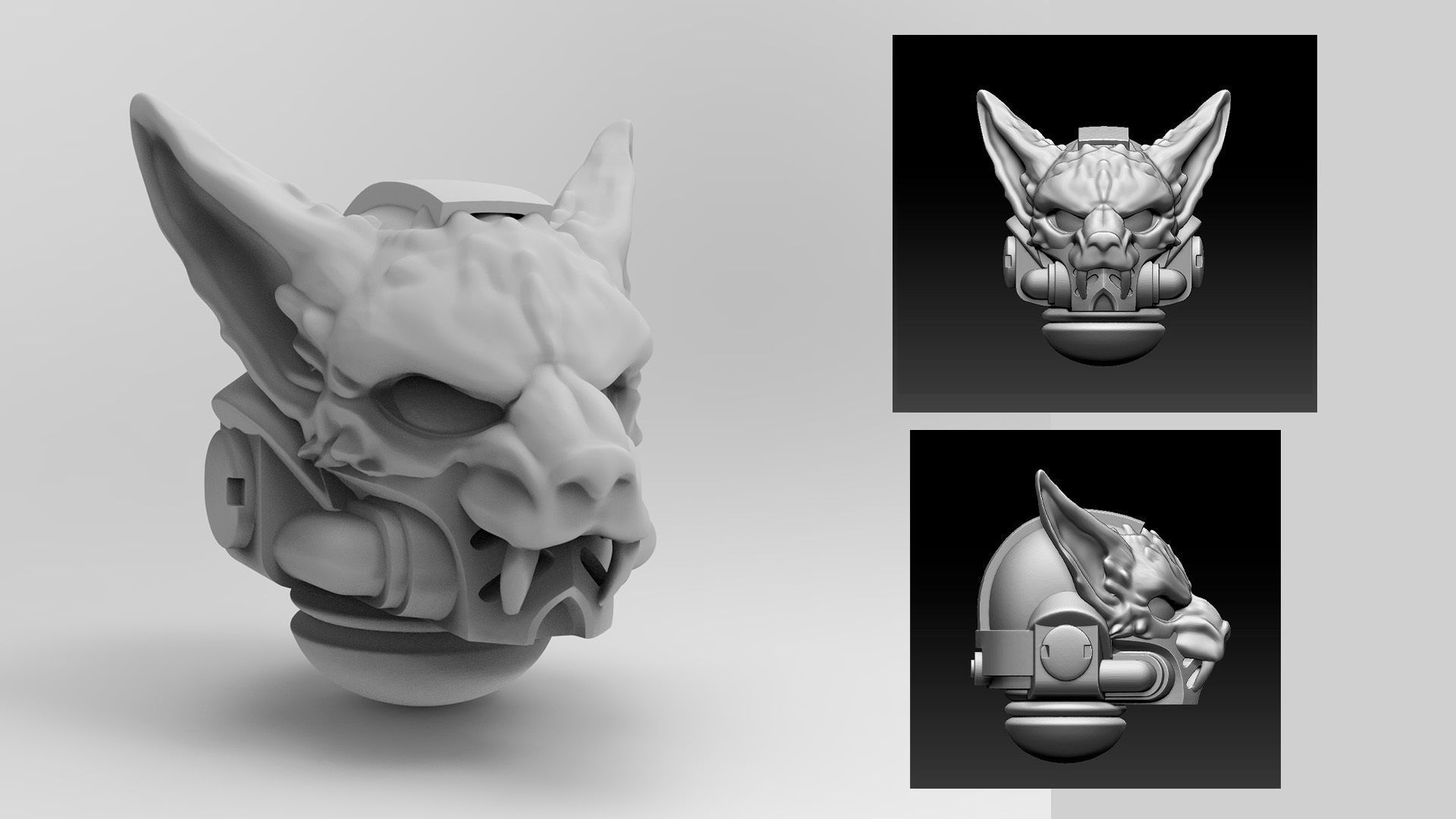 space helmet mk hellhound 10 models 3D model 3D printable | CGTrader