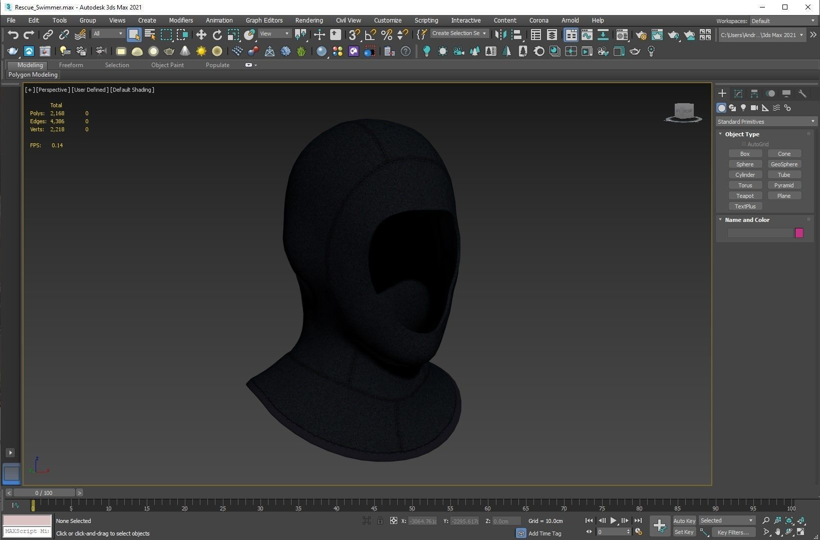3D model Rescue Hood VR / AR / low-poly | CGTrader