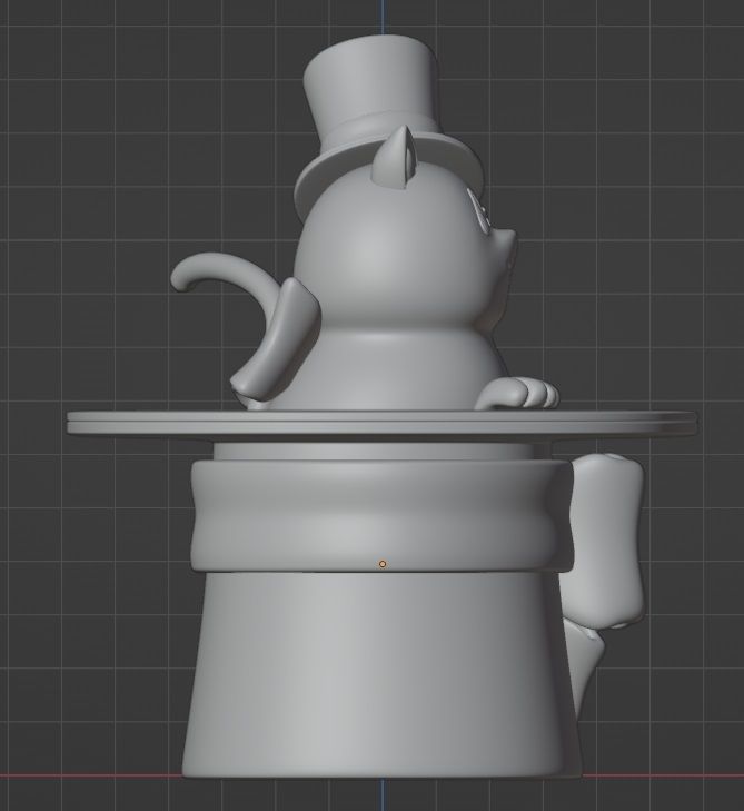 LYNEY CAT IN THE HAT JEWELRY BOX GENSHIN IMPACT 3D model 3D printable ...