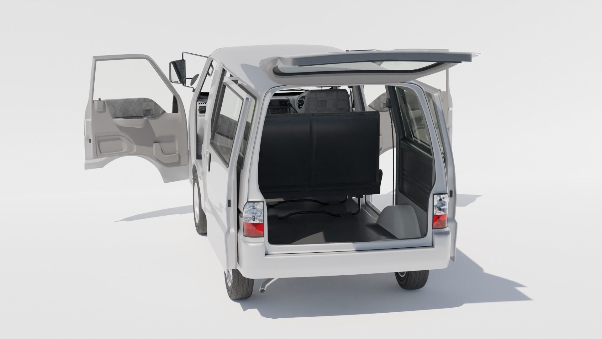 3D model Mazda Bongo 1999 VR / AR / low-poly | CGTrader