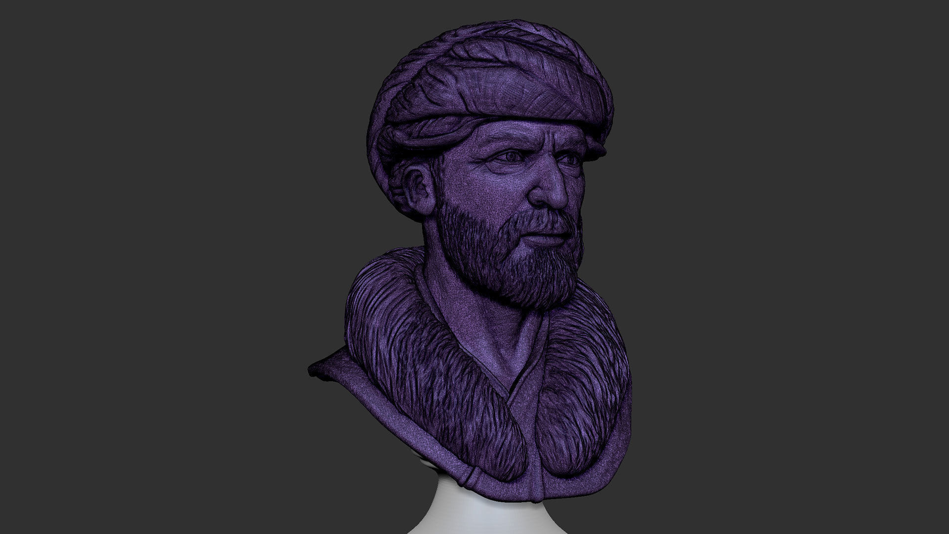 Fatih Sultan Mehmet Statue 3D model 3D printable | CGTrader