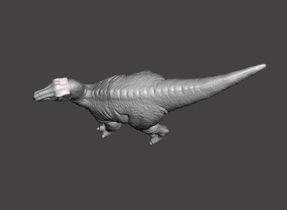 HADROSAURUS EDMONTOSAURUS FIGURE TOY MODEL DINOSAUR RPG WILDLIFE 3D ...