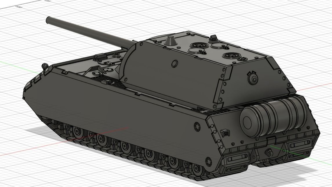 Maus- WW2 German Superheavy Tank 3D model 3D printable | CGTrader