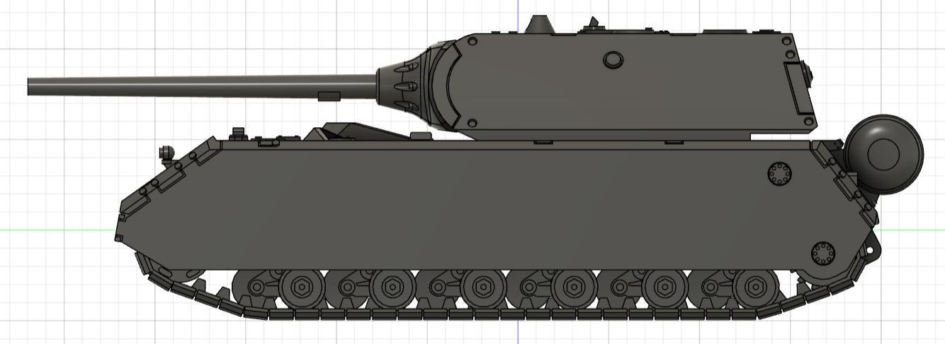 Maus- WW2 German Superheavy Tank 3D model 3D printable | CGTrader