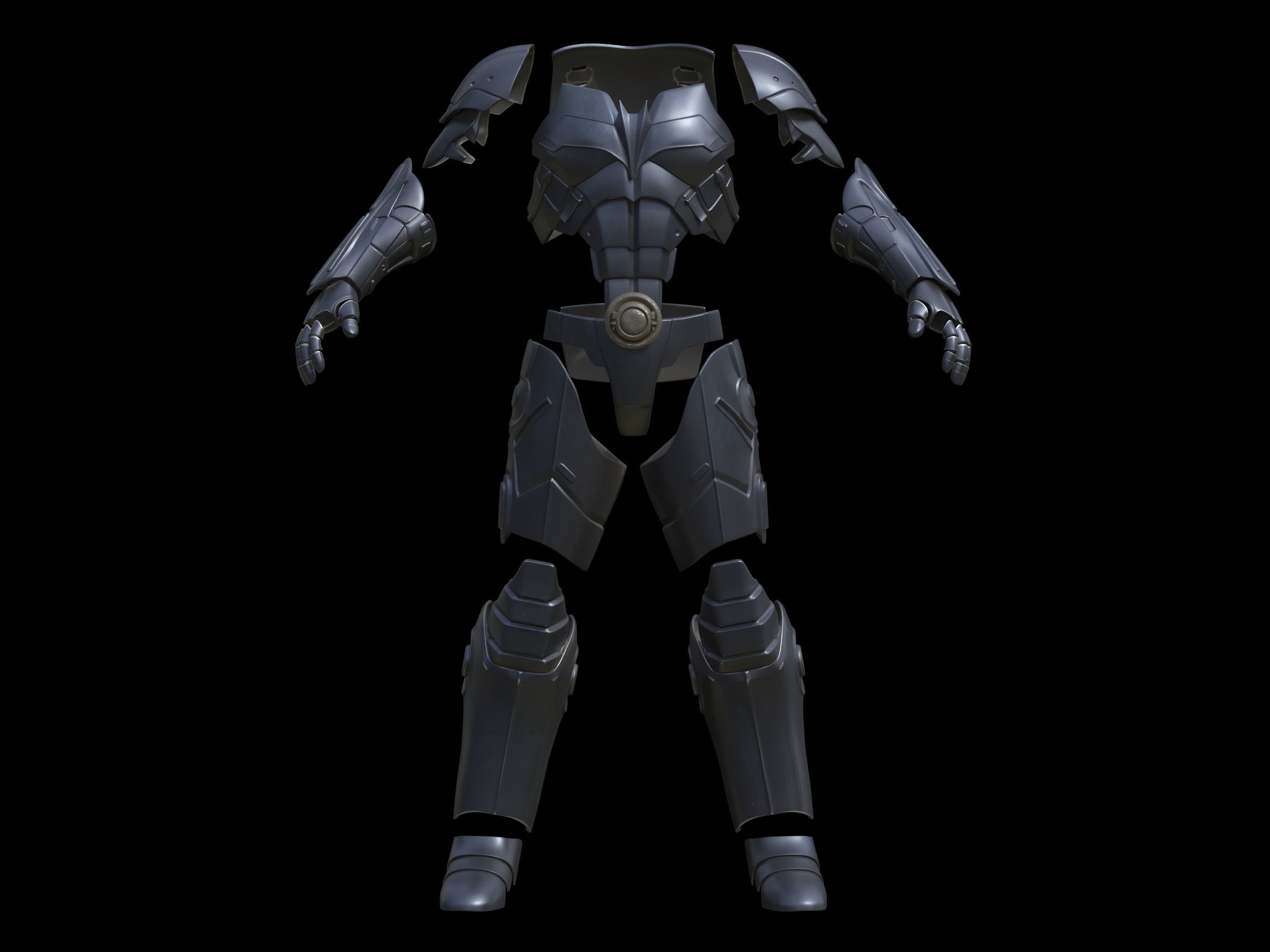 Bat Mando armor 3d print files 3D model 3D printable | CGTrader