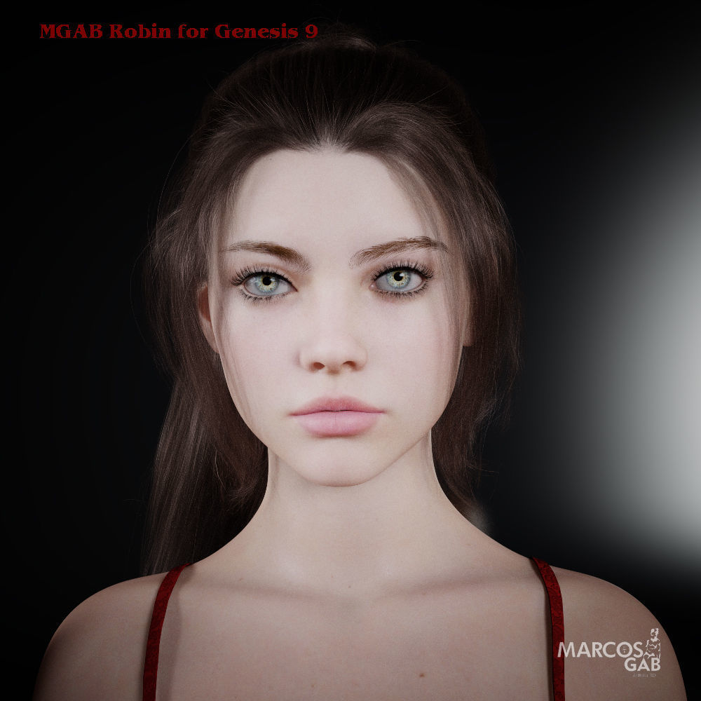 MGAB Robin for Genesis 9 3D model animated rigged | CGTrader