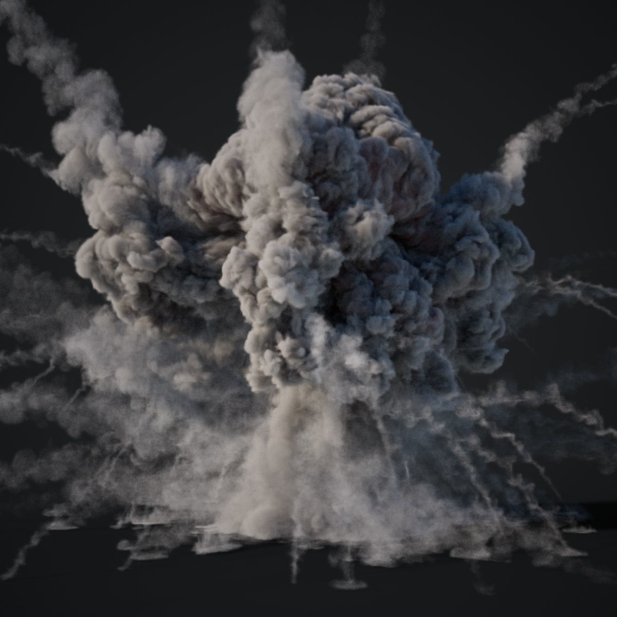 Animated Explosion 5 vol2 3D model animated | CGTrader