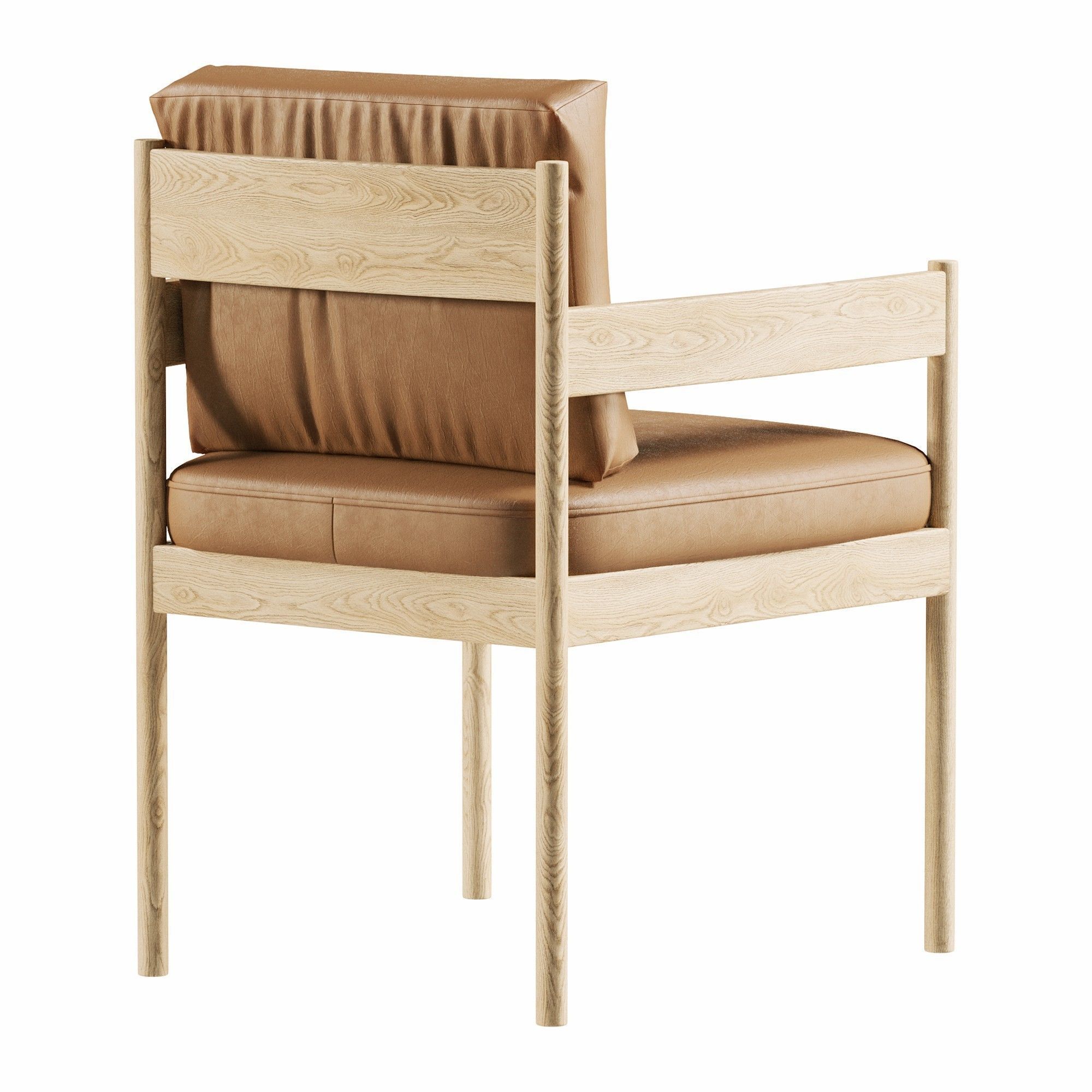 Halsey Dining Arm Chair 3D model | CGTrader