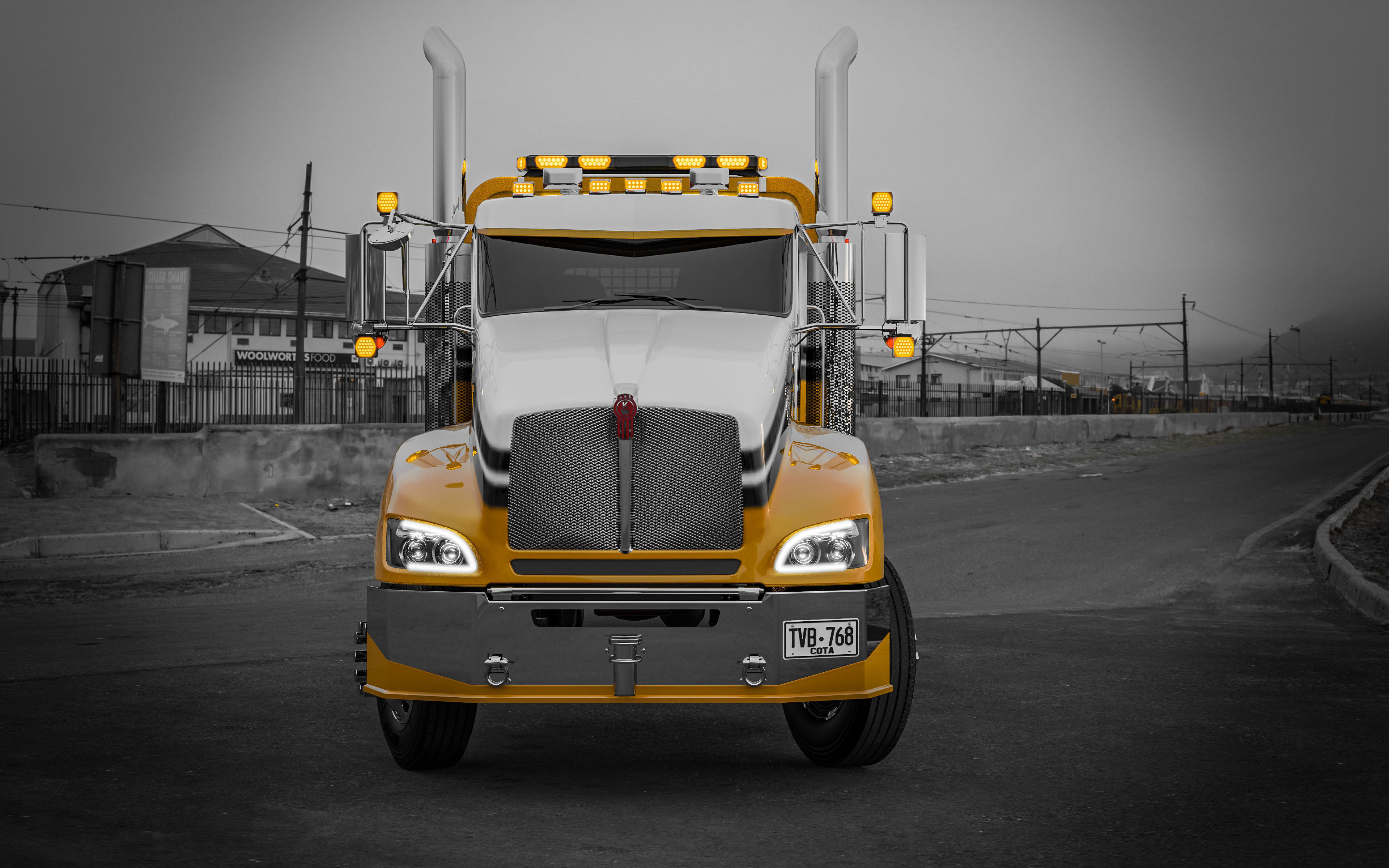 Kenworth T460 Tow Truck 3D model | CGTrader