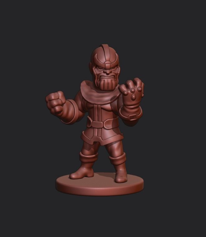 The hero of evil mini 3D model 3D printable | CGTrader