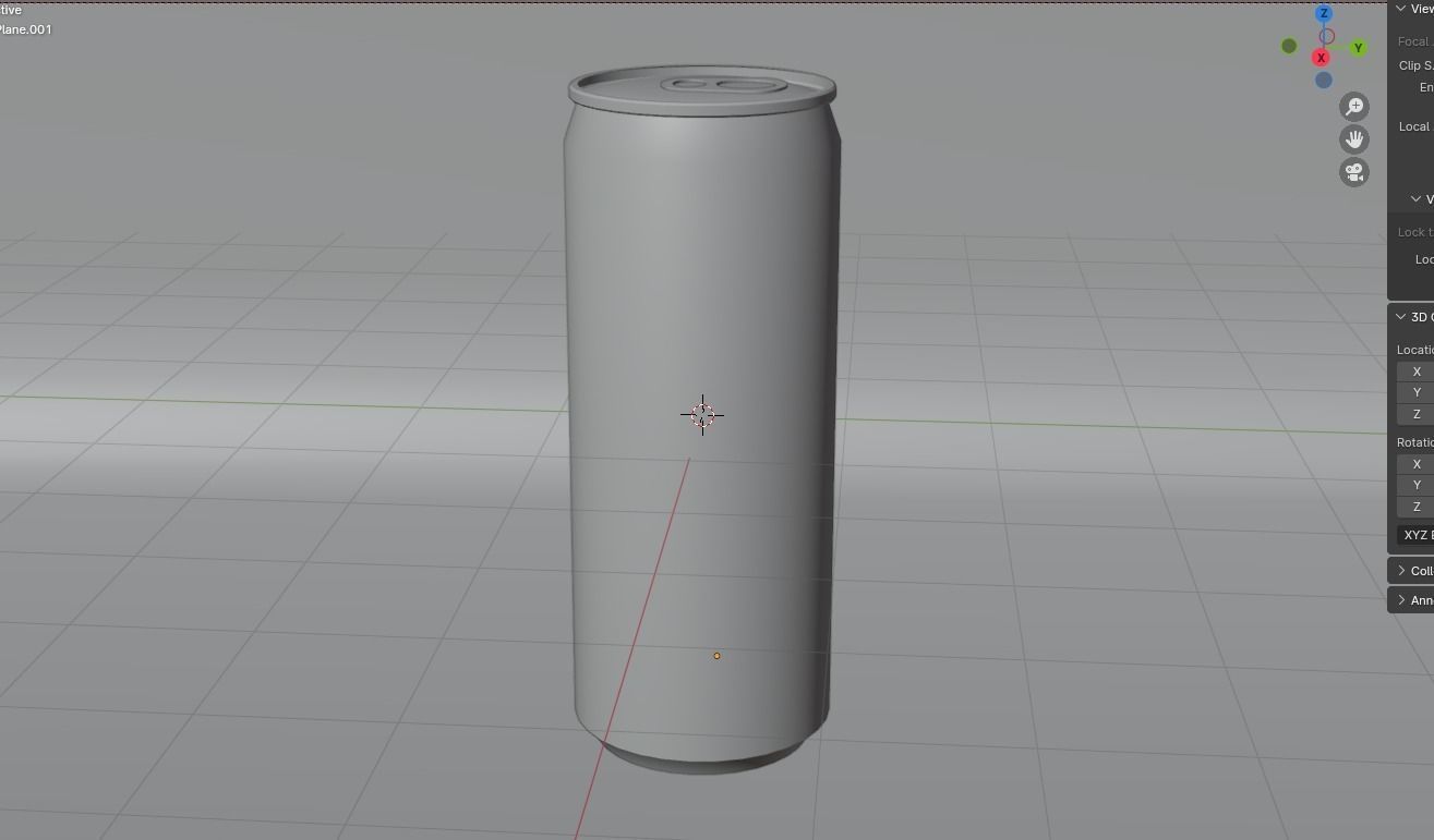 3D model Fantasy Soda Can 3D Model fanta VR / AR / low-poly | CGTrader