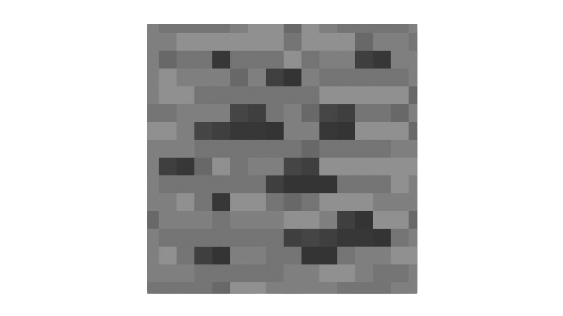 Minecraft Coal 3D model | CGTrader