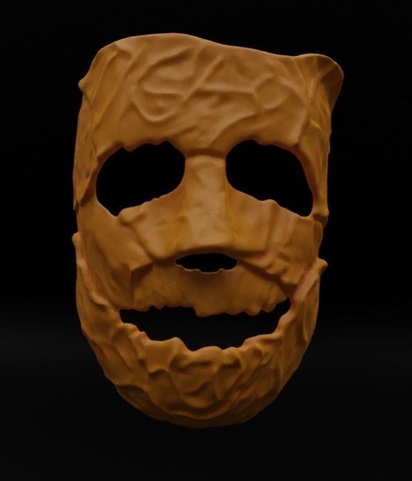 Michael Myers 2007 Rob Zombie Escape Asylum Pumpkin Mask 3D model 3D ...