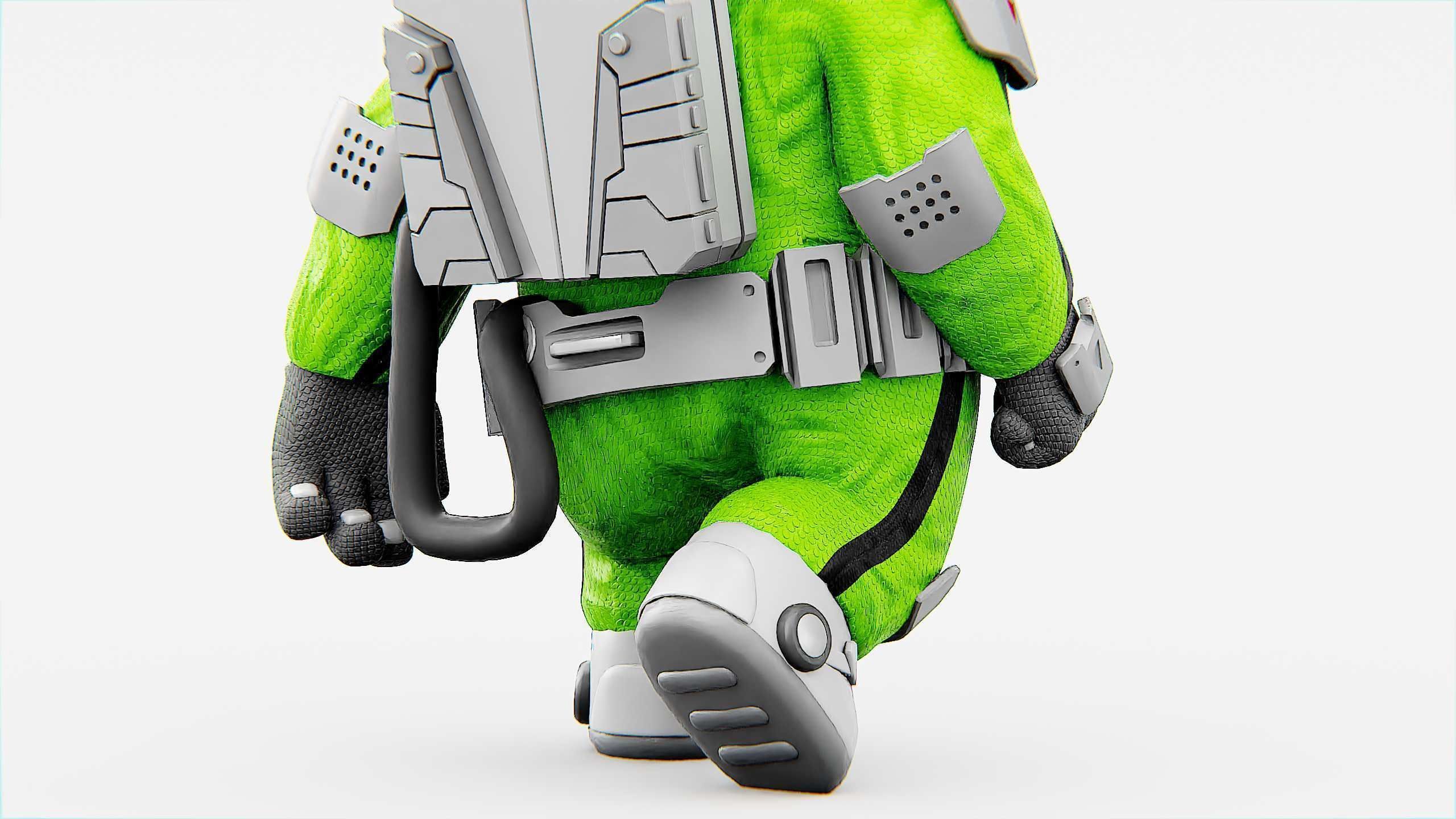 TOON ASTRONAUT CV-250 Rigged for Unreal Engine - Unity - MIXAMO 3D ...