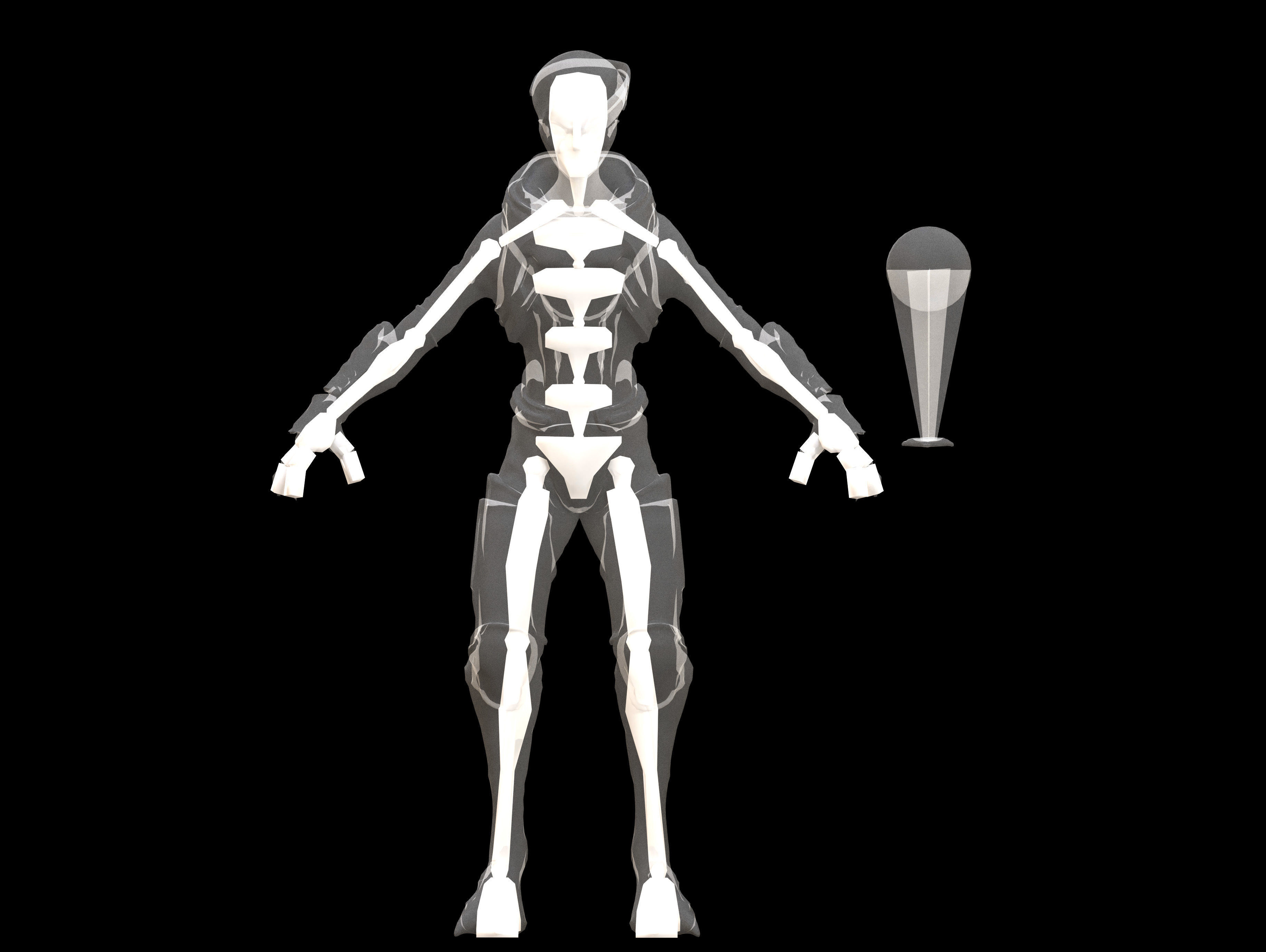 3D model Sci Fi Alien VR / AR / low-poly | CGTrader