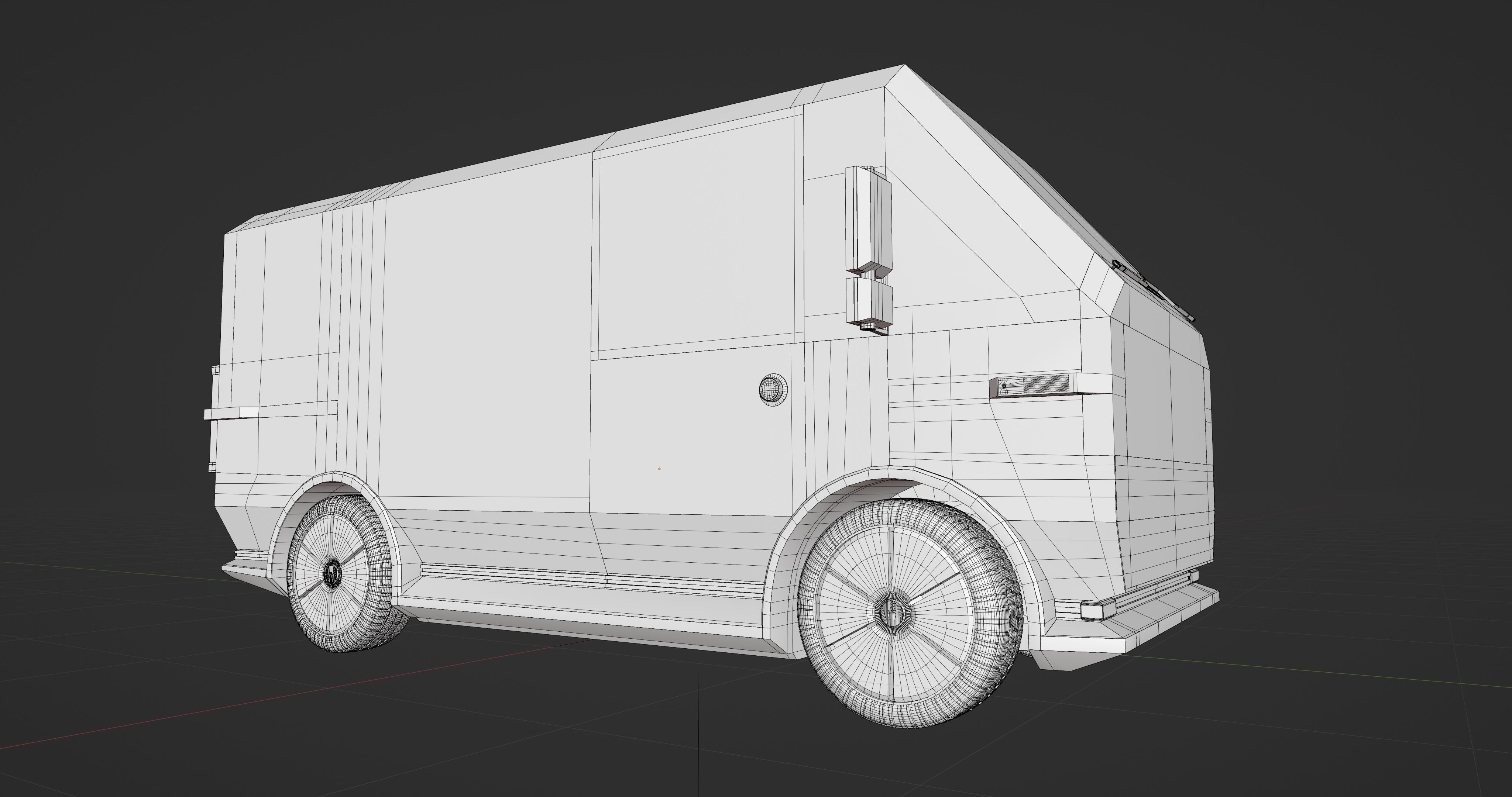 Canoo MPDV 2 Electric Van PBR 3D model | CGTrader