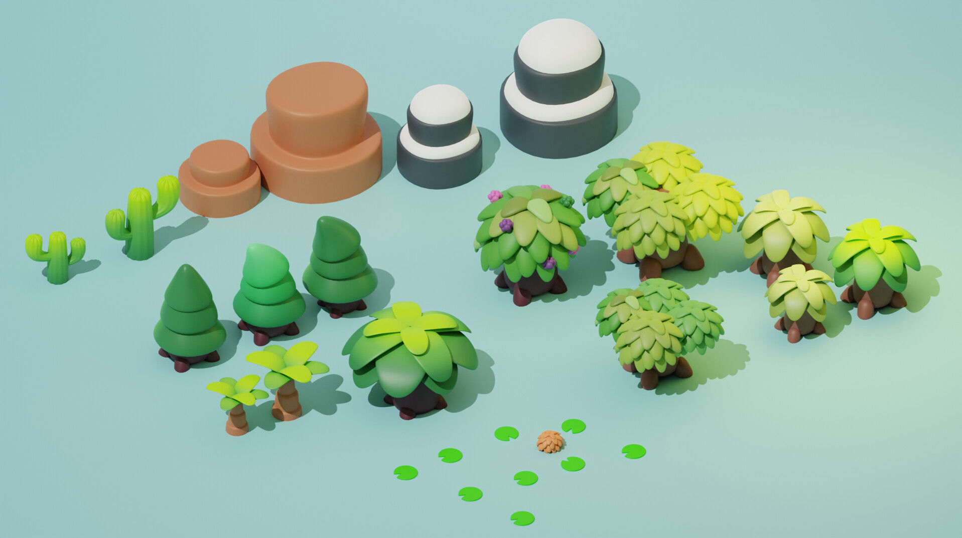 3D model light house Buildings Environment Assets made in Blender 3D VR ...