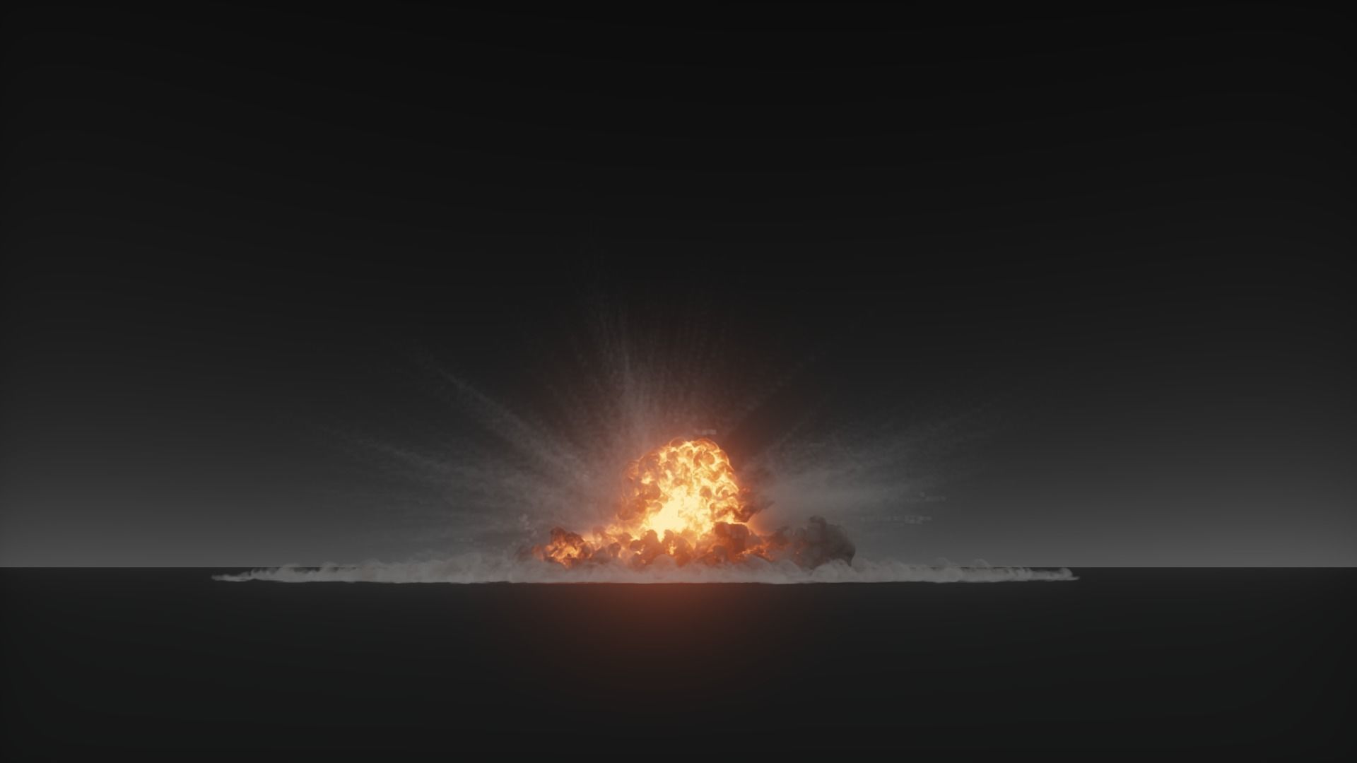 3D Artillery Grenade Explosion Animation 3D model animated | CGTrader