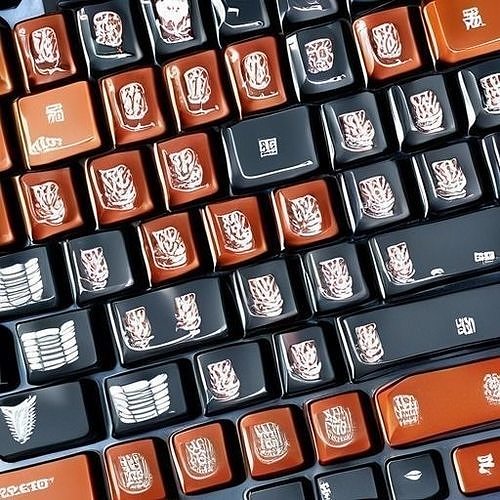 Attack on titan keycaps 3D model 3D printable | CGTrader