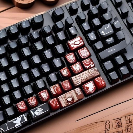 Attack on titan keycaps 3D model 3D printable | CGTrader