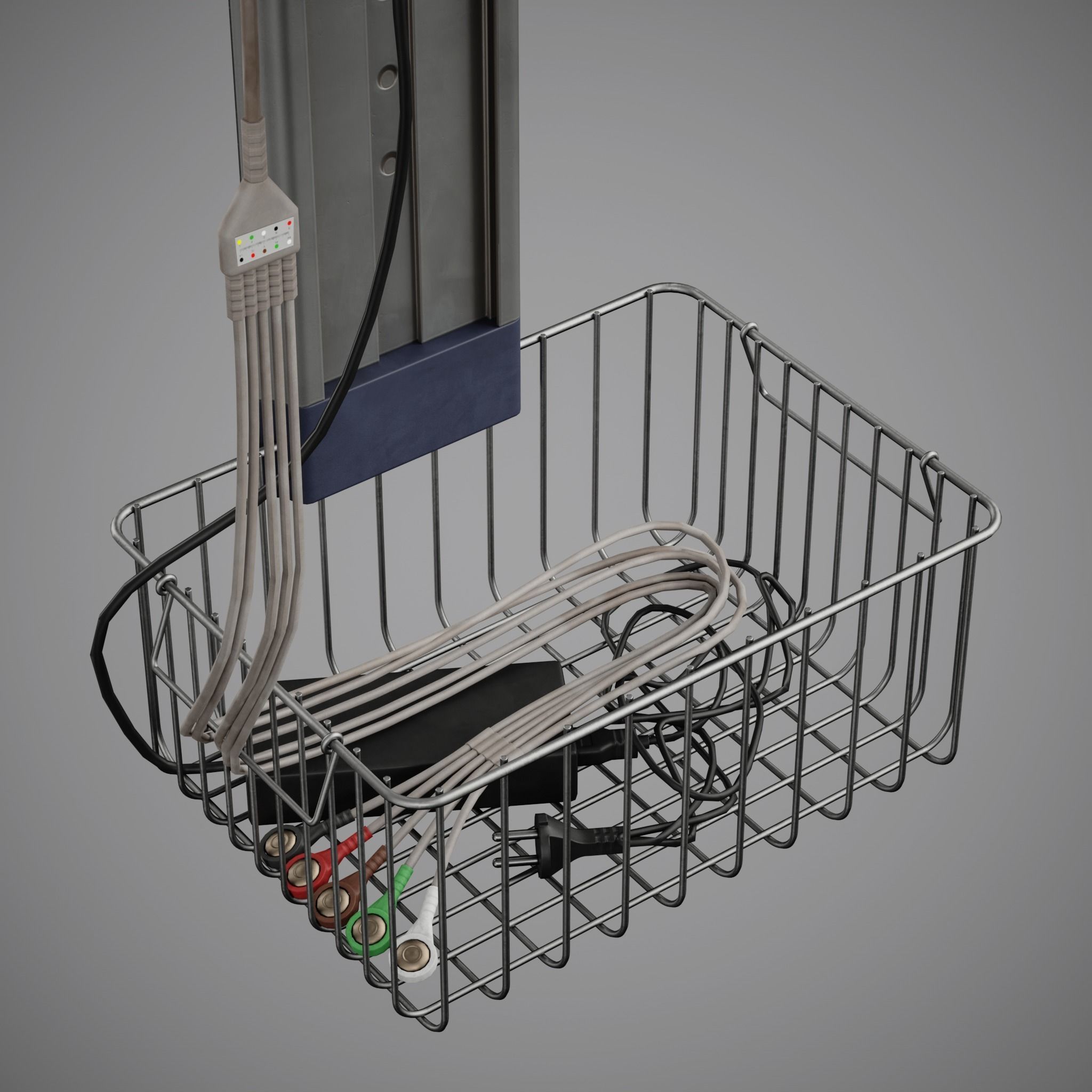 3D model EKG Monitor VR / AR / low-poly | CGTrader