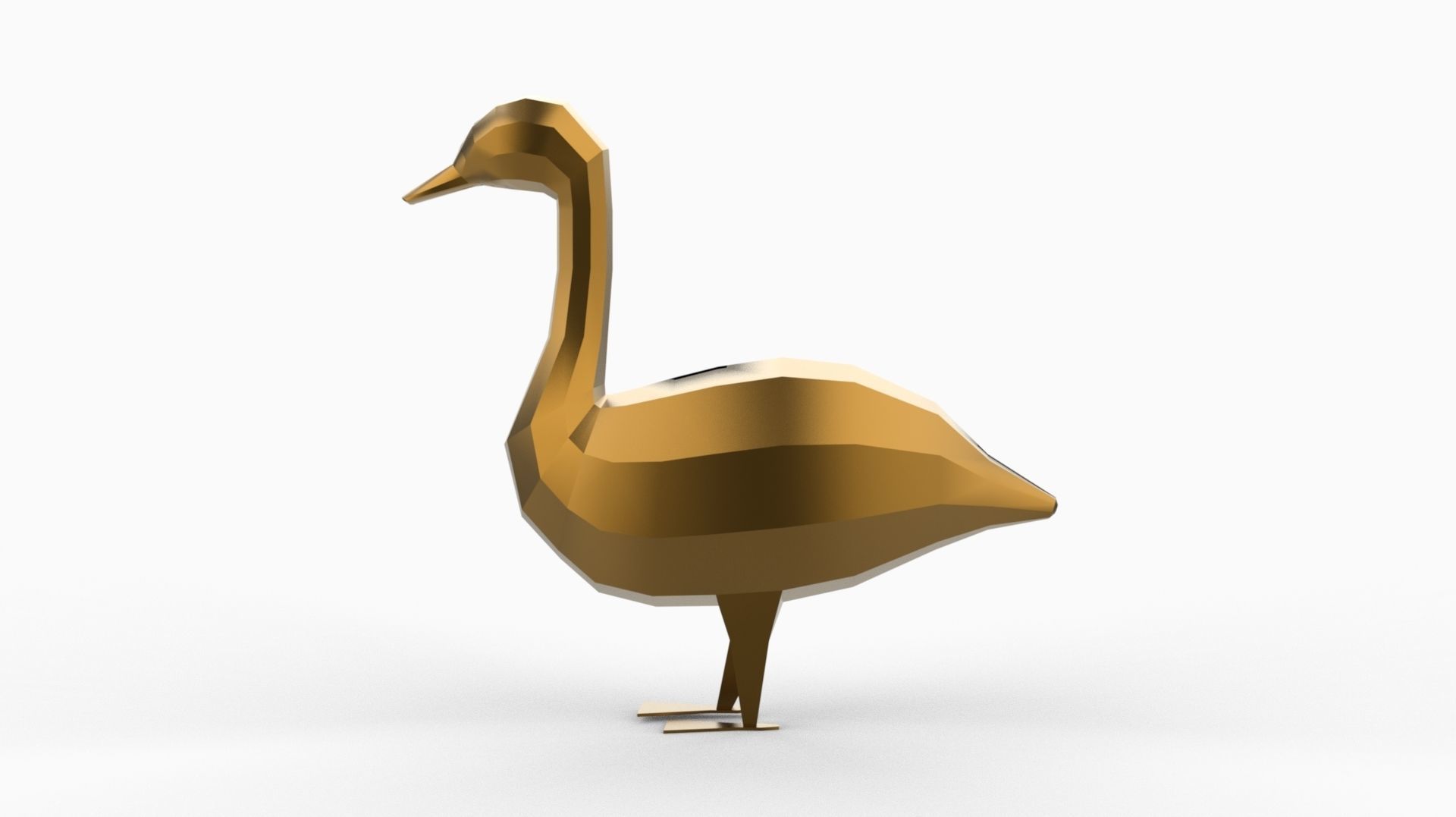 3D model Low poly swan VR / AR / low-poly | CGTrader
