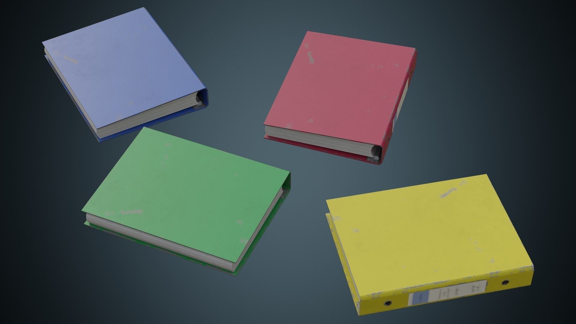 3D model Ring Binder 1B VR / AR / low-poly | CGTrader