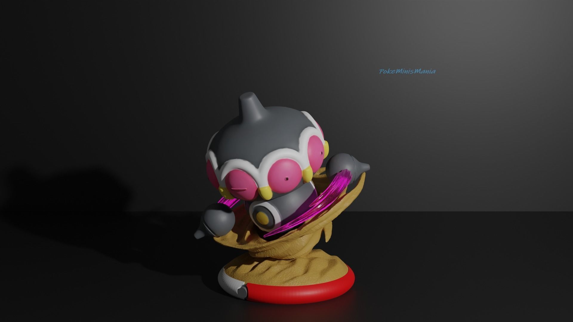 Baltoy and Claydol pokemon presupported 3D print model 3D model 3D ...