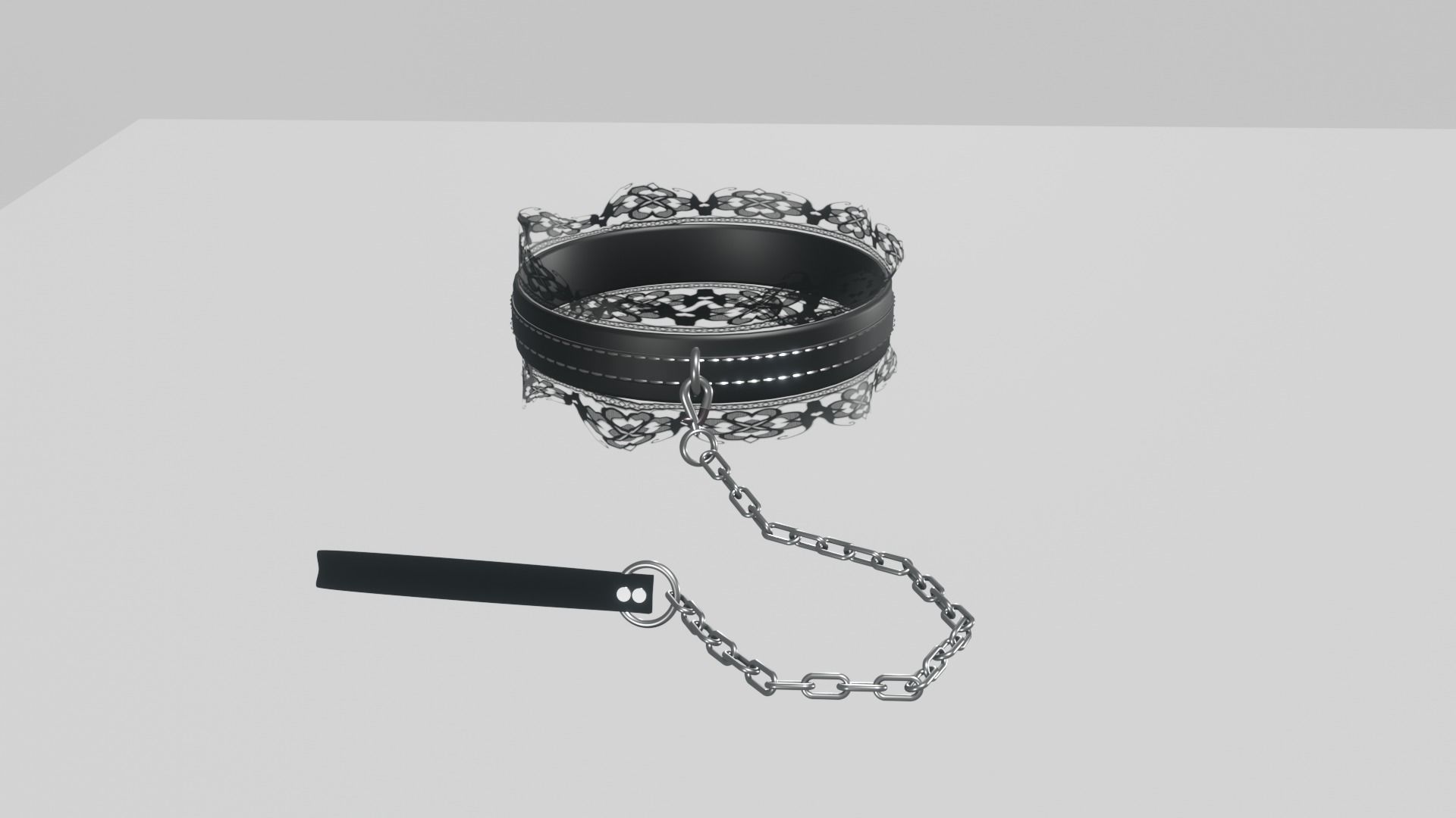 3D model Lacey Leash Collar VR / AR / low-poly | CGTrader