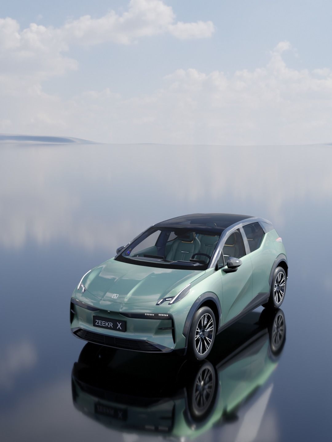 ZEEKR X EXT 3D model | CGTrader