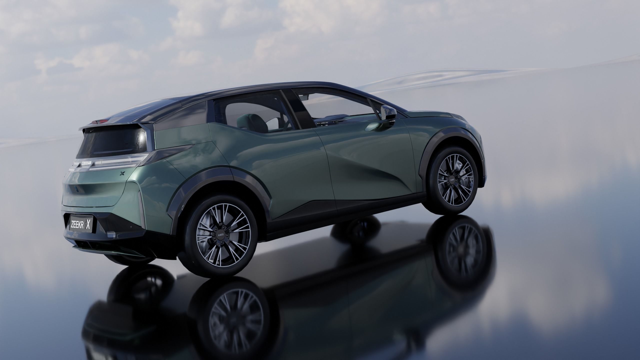 ZEEKR X EXT 3D model | CGTrader