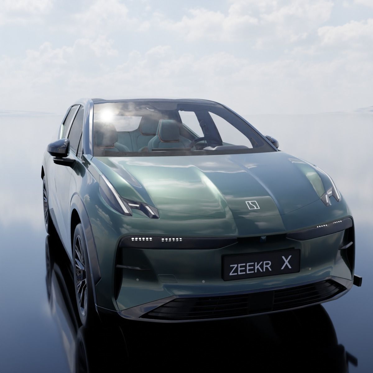 ZEEKR X EXT 3D model | CGTrader