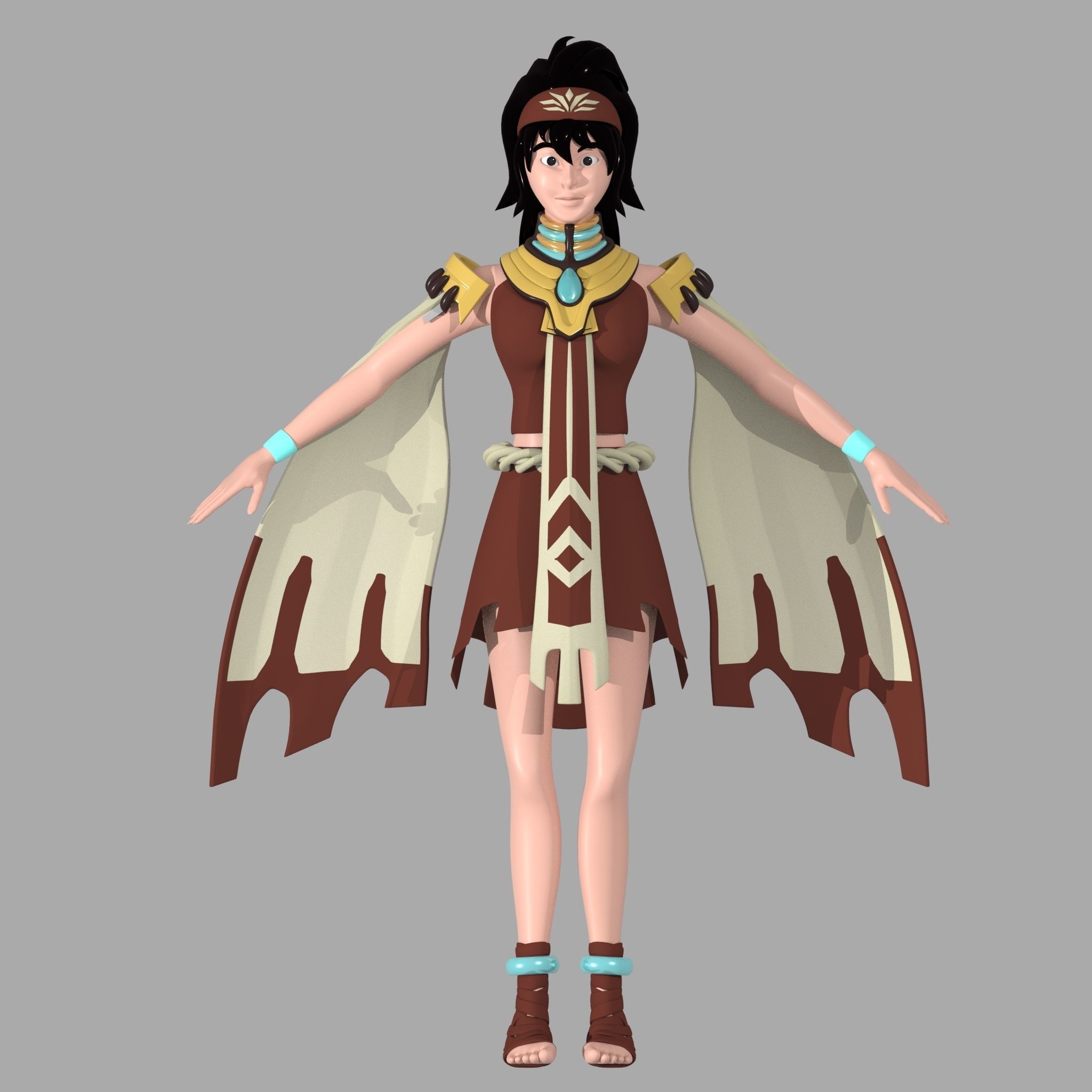 3D model Mathilda Mobile Legend VR / AR / low-poly | CGTrader