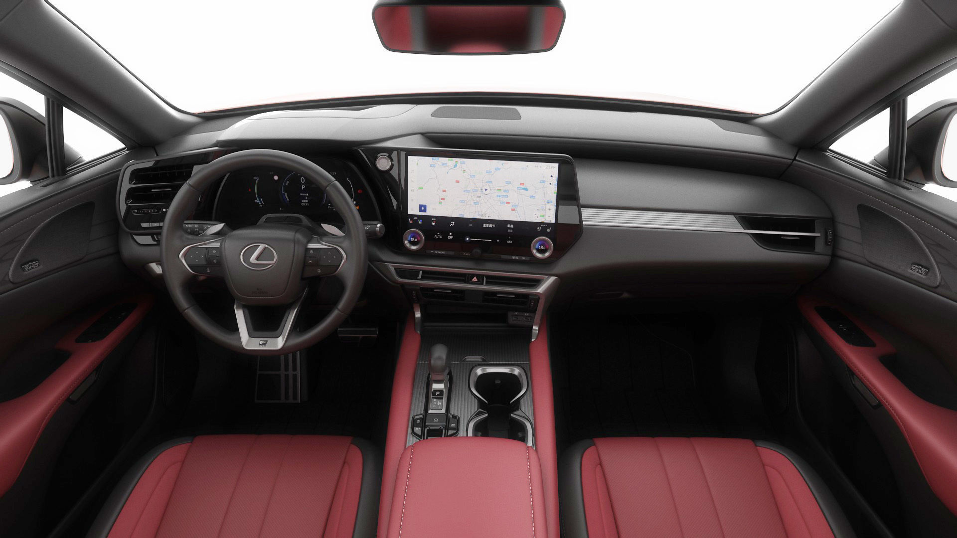 Lexus RX500 F-sport 2023 3D model | CGTrader