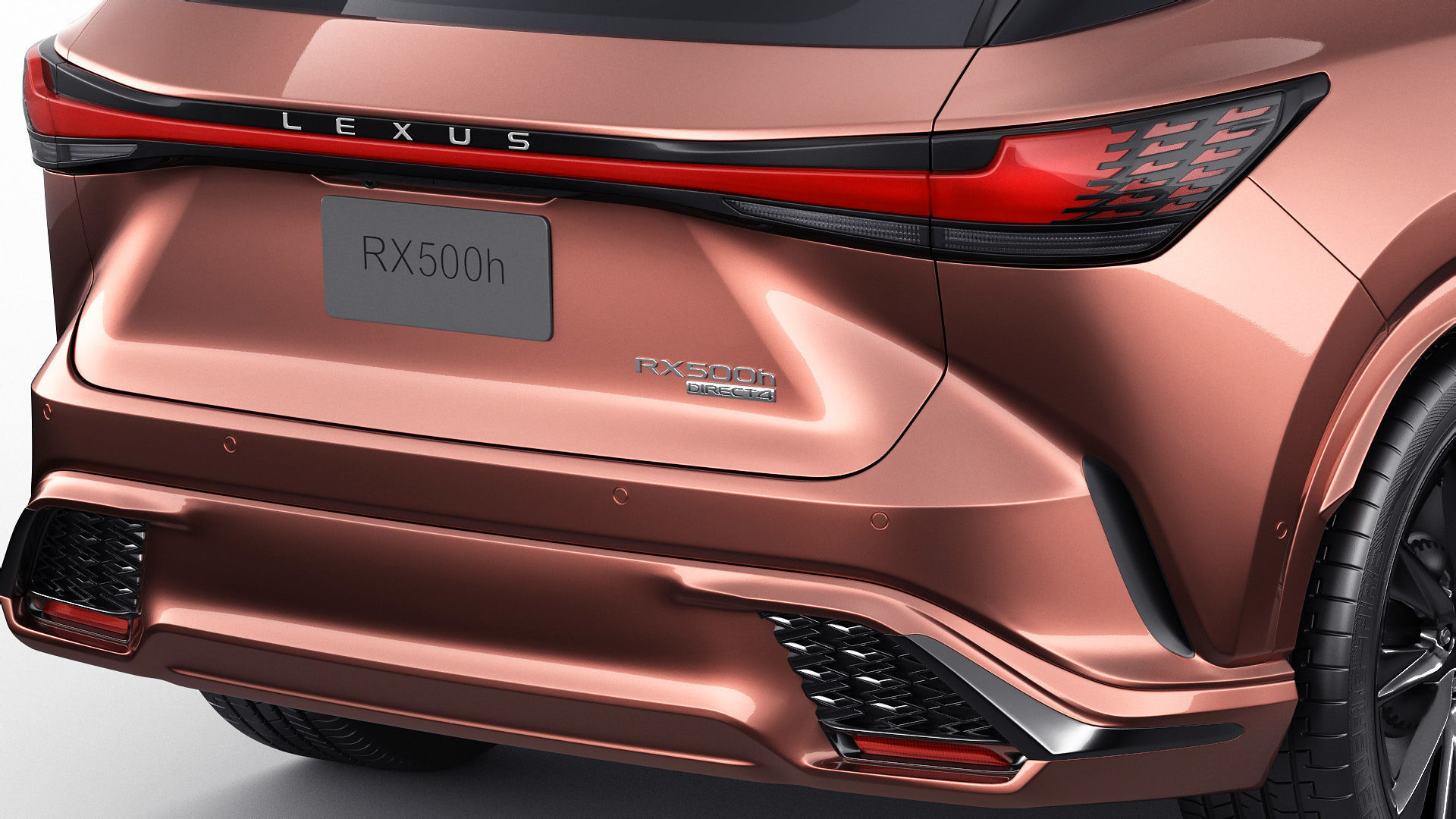 Lexus RX500 F-sport 2023 3D model | CGTrader