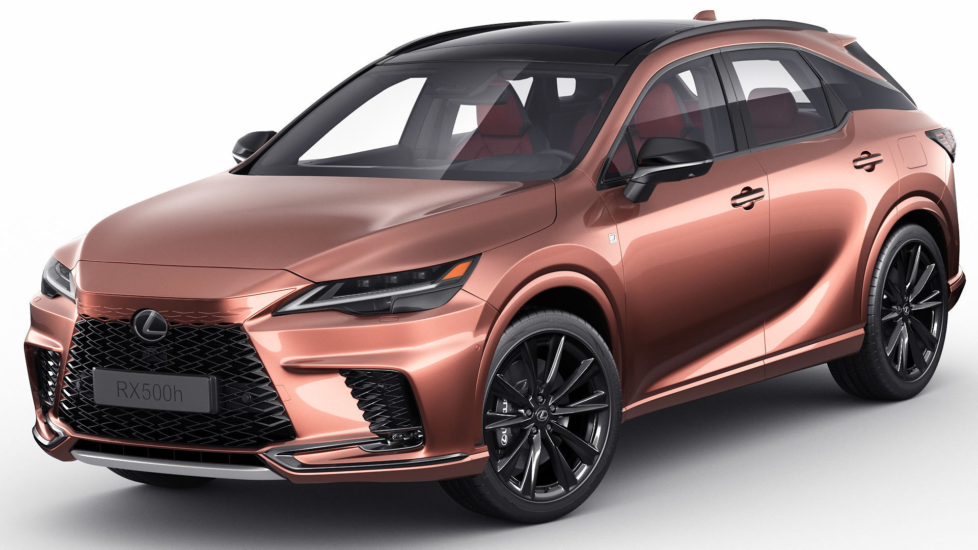 Lexus RX500 F-sport 2023 3D model | CGTrader