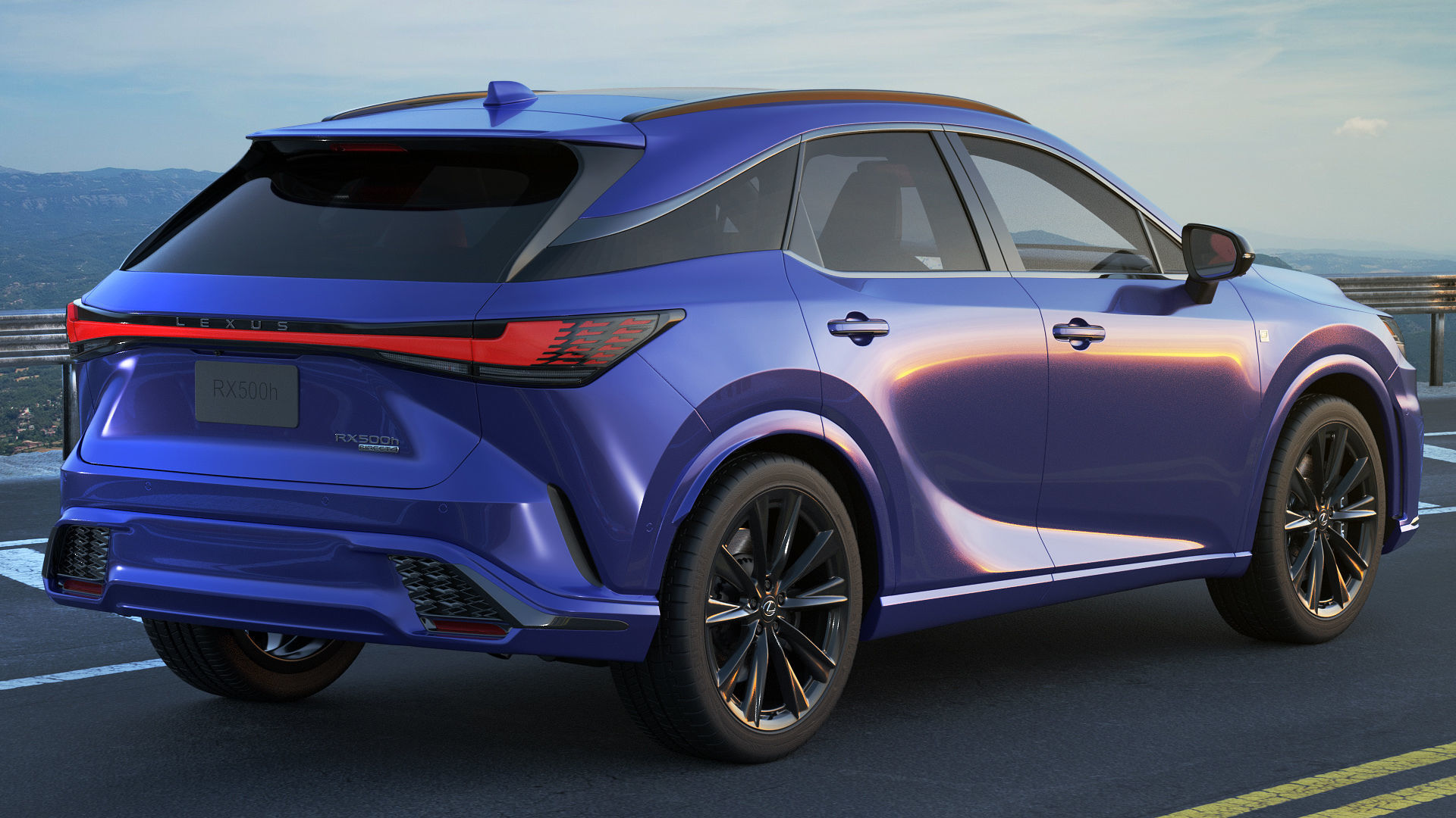 Lexus RX500 F-sport 2023 3D model | CGTrader