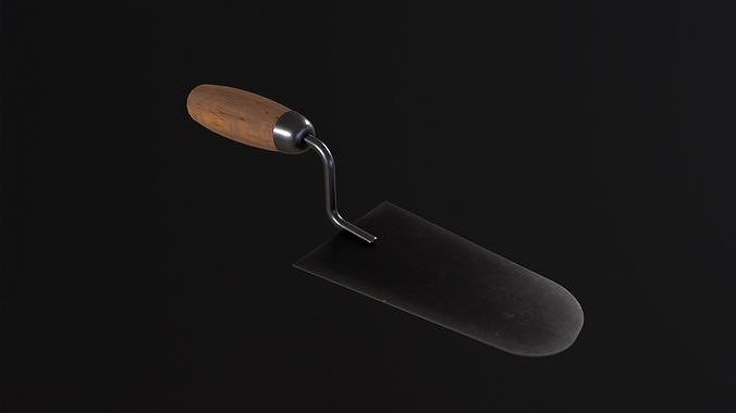 3D model Plaster Trowel Poo VR / AR / low-poly | CGTrader