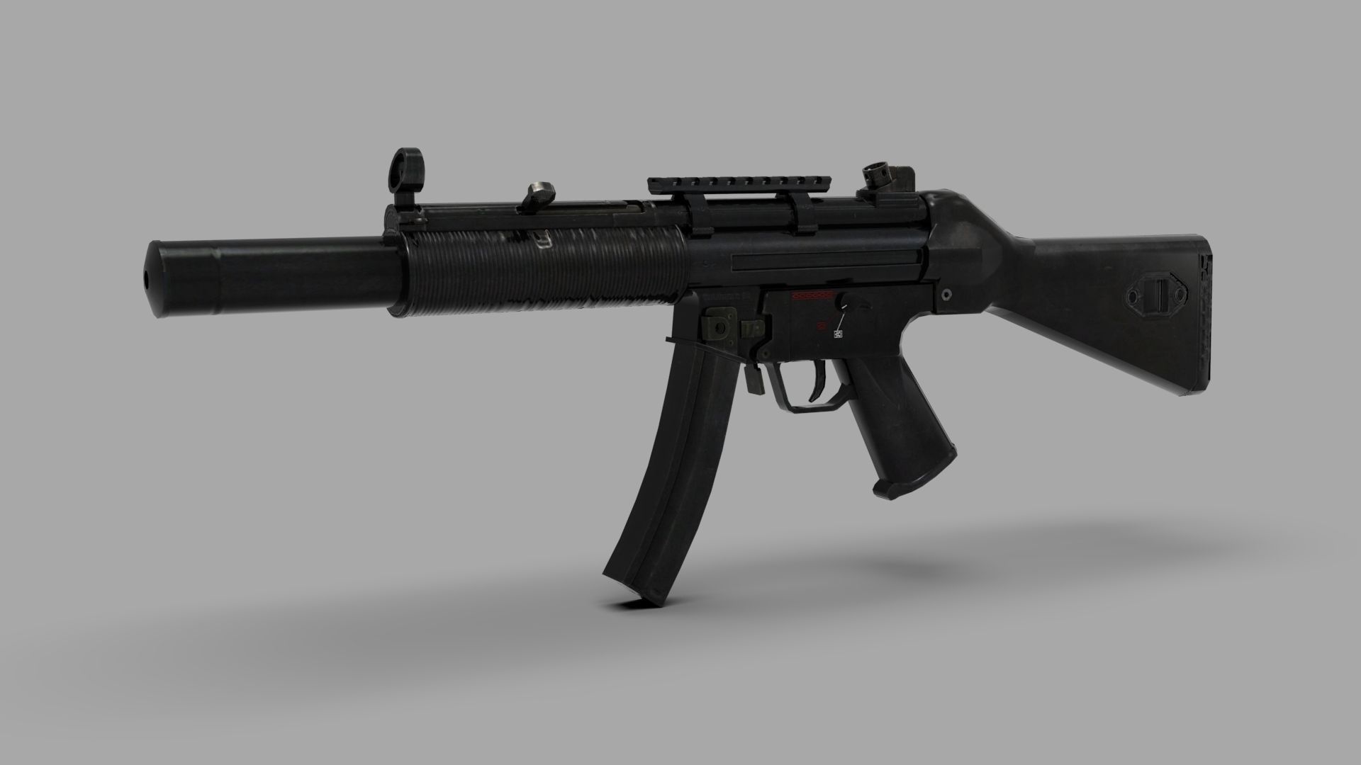 Koch MP5 3D model | CGTrader