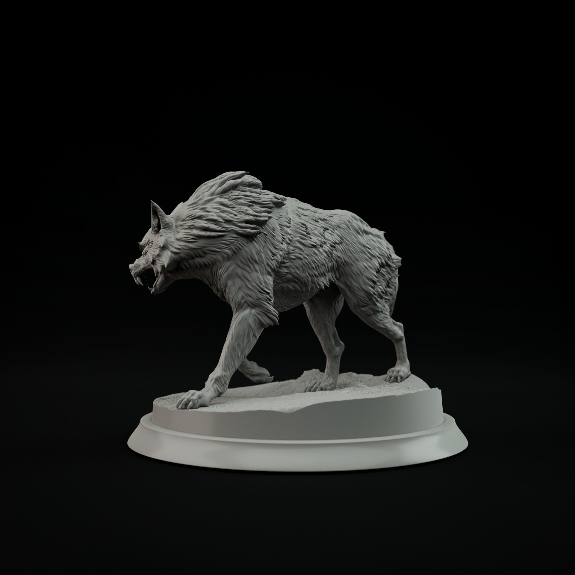 Fenrir - pre-supported 3D model 3D printable | CGTrader