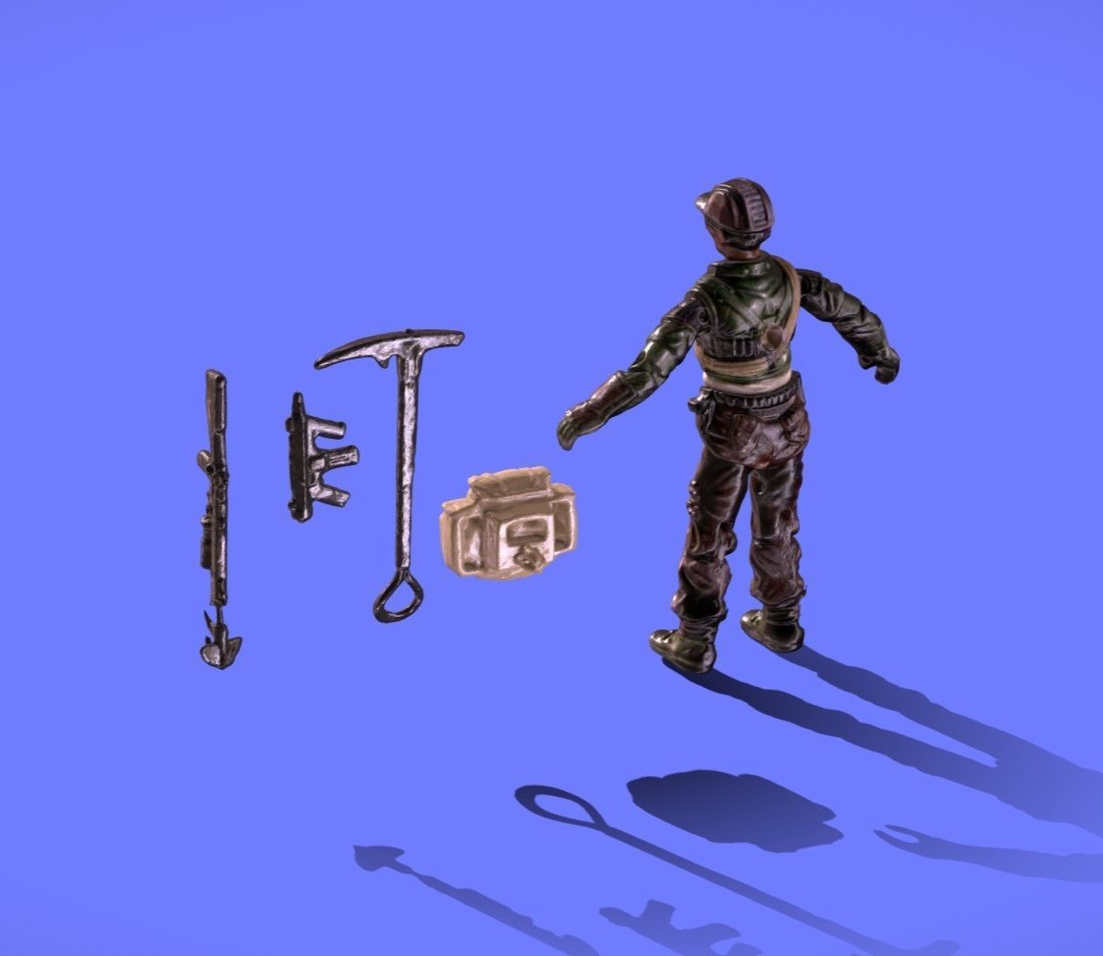 1985 GIJOE ALPINE - EVEREST - 3D SCAN - 3D model 3D printable | CGTrader