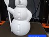 Snowman money box - money bank - piggy bank 3D model 3D printable ...
