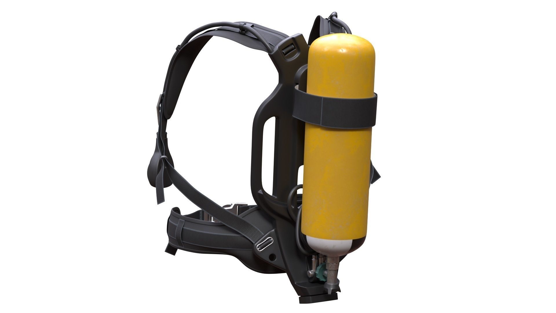 3D model 3D model of SCBA VR / AR / low-poly | CGTrader