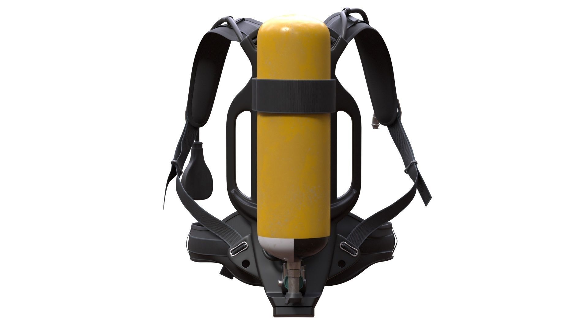 3D model 3D model of SCBA VR / AR / low-poly | CGTrader