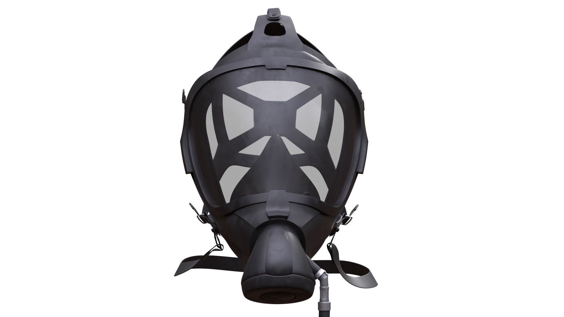 3D model SCBA Mask VR / AR / low-poly | CGTrader