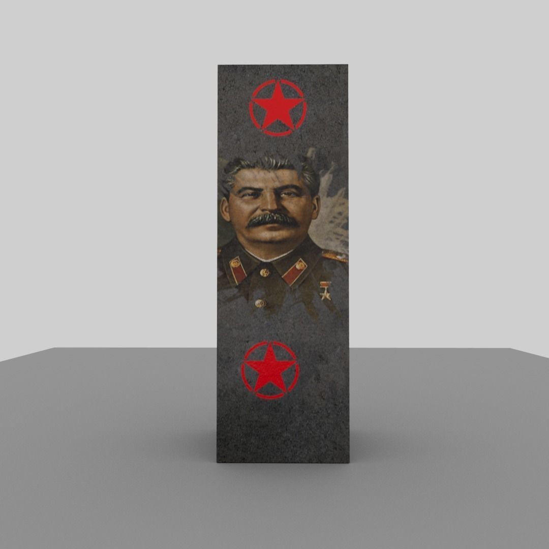 3D model Joseph Stalin building VR / AR / low-poly | CGTrader