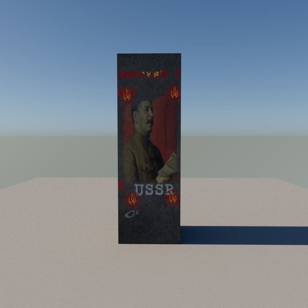 3D model Joseph Stalin building VR / AR / low-poly | CGTrader